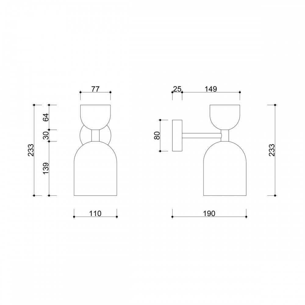 SUPURU W oliwkowa regulowana lampa ścienna / kinkiet z czarną rurką ...